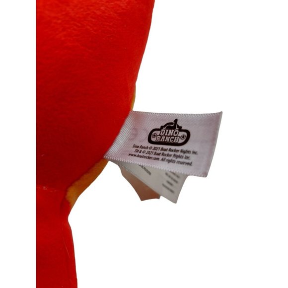 Jazwares | Toys | Dino Ranch Blitz The Red Dinosaur Plush Stuffed ...